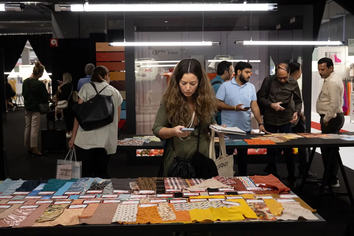 Textile and fiber trade fair Paris